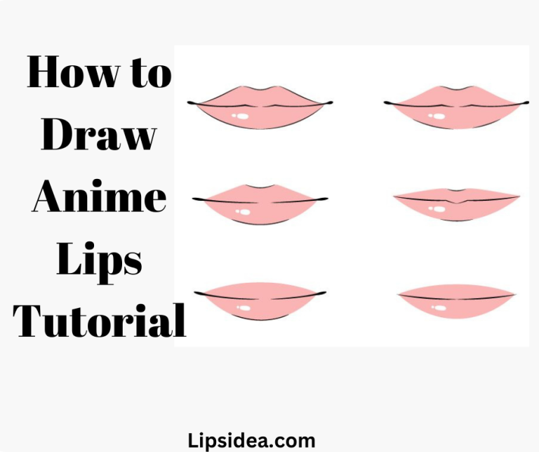 How to Draw Anime Lips Tutorial - Lips Idea